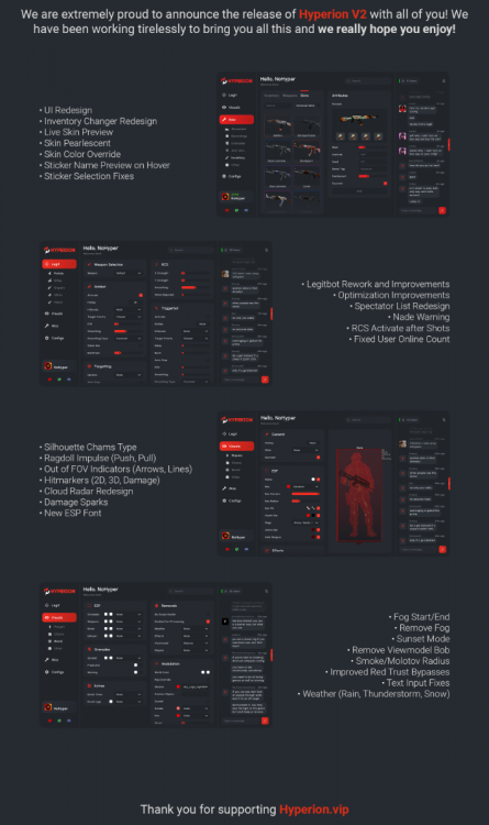 Hyperion - The Best Undetected CSGO Cheat